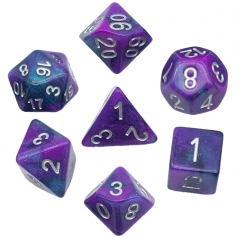 Polyhedral DND Dice Sets Transparent Discolored Dice for Dungeons and ...